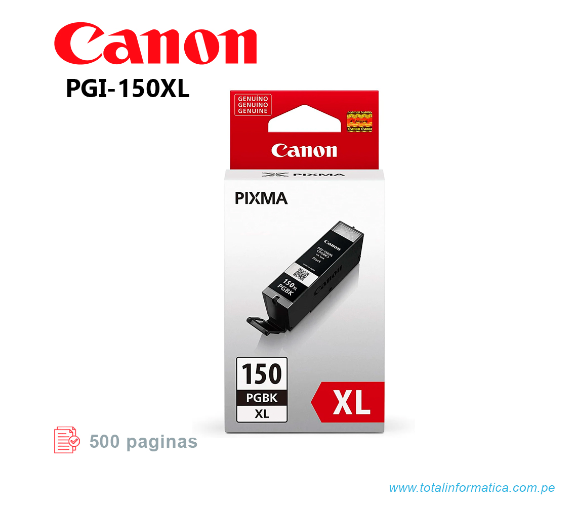 TINTA CANON PGI-150XL BLACK MG-6310