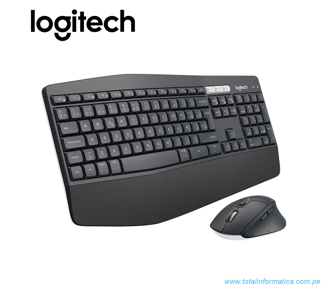 TECLADO + MOUSE LOGITECH MK850, INALAMBRICO, USB, COLOR NEGRO(920-008659)